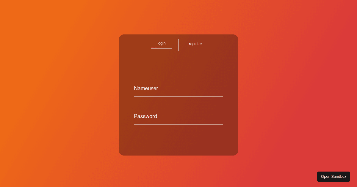 Card_login_register - Codesandbox