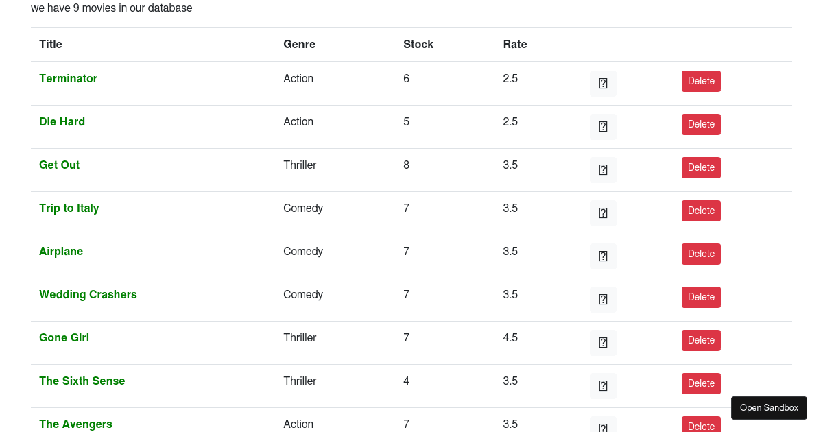 First Exercise (forked) - Codesandbox