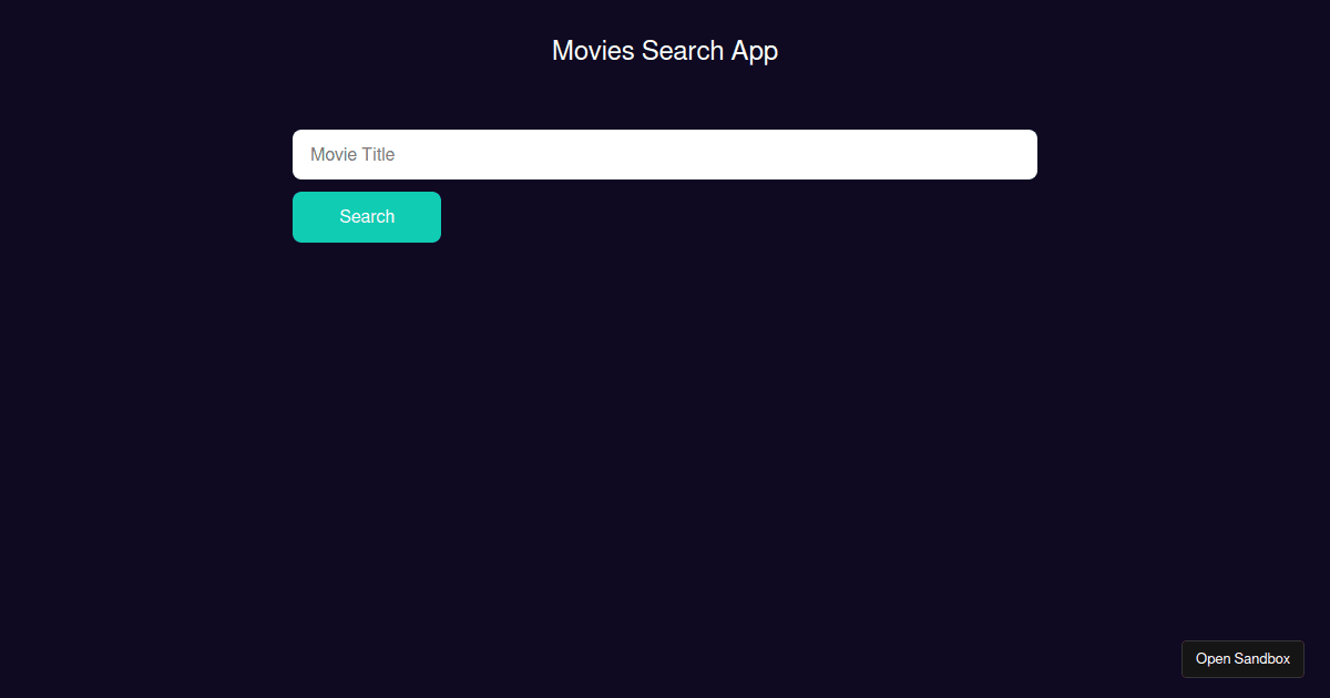 movie-search-app - Codesandbox