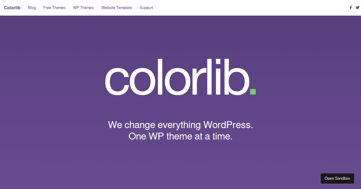 colorlib - Codesandbox