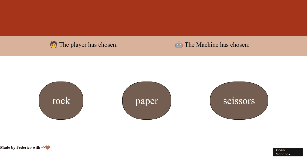 rock-paper-scissors - Codesandbox