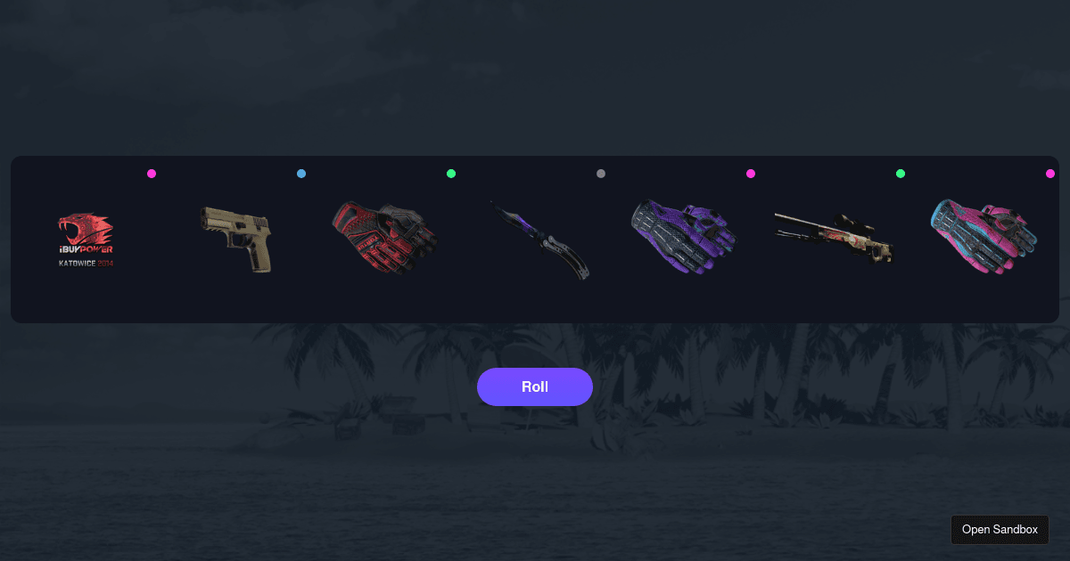 Roulette CSGOBIG - Codesandbox