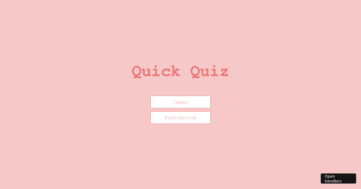 app-quiz - Codesandbox