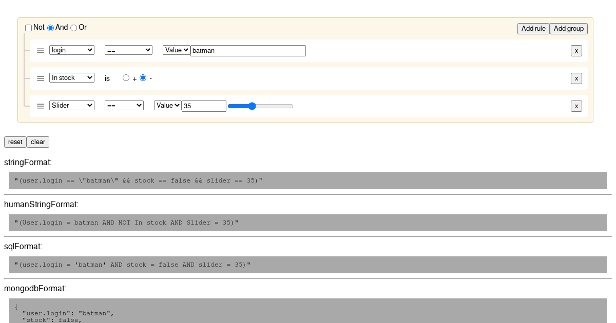 @react-awesome-query-builder/sandbox-simple - Codesandbox