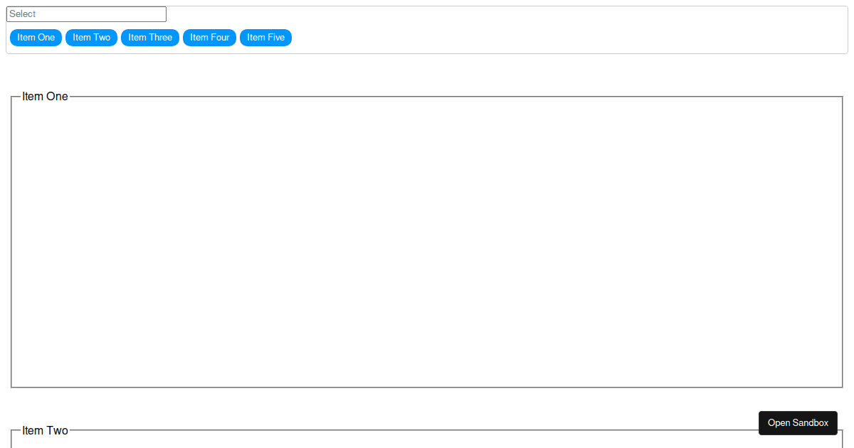 React Functional Component Forked Codesandbox