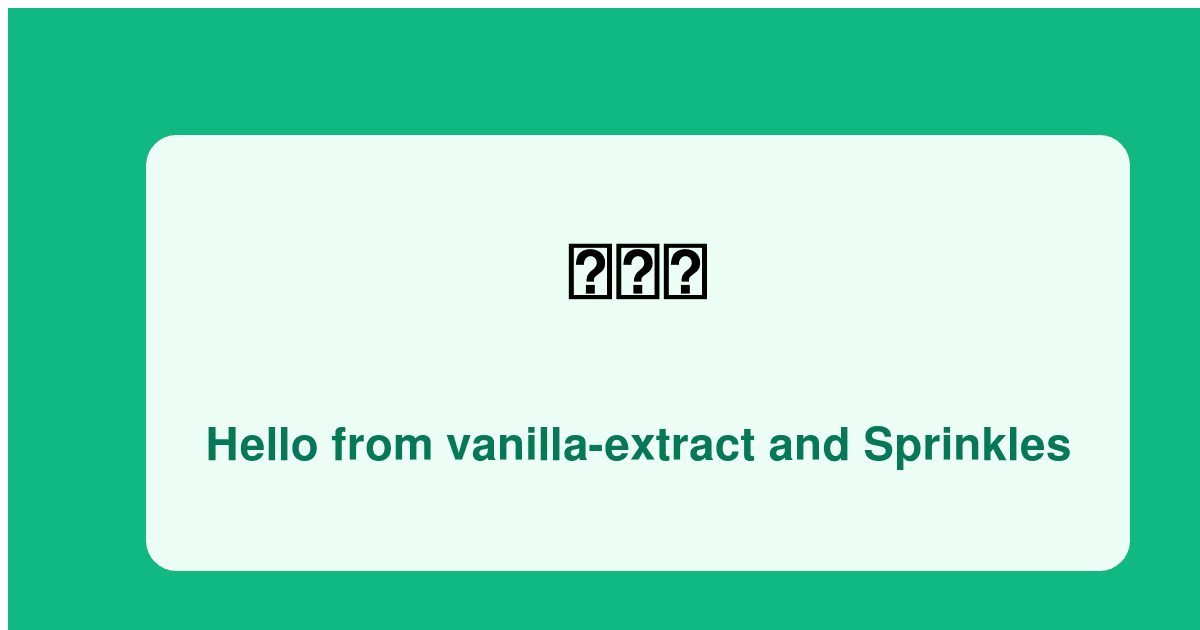 vanilla-extract-webpack-react - Codesandbox