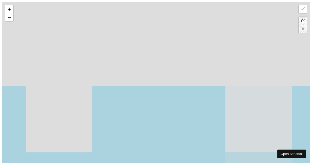 React-leaflet with buffer using turf (forked) - Codesandbox React-leaflet with buffer using turf (forked) - Codesandbox