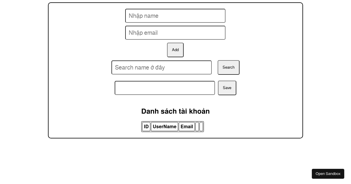 Bài Tập input_form - Codesandbox