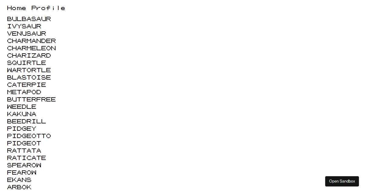 react-workshop-pokedex (forked) - Codesandbox