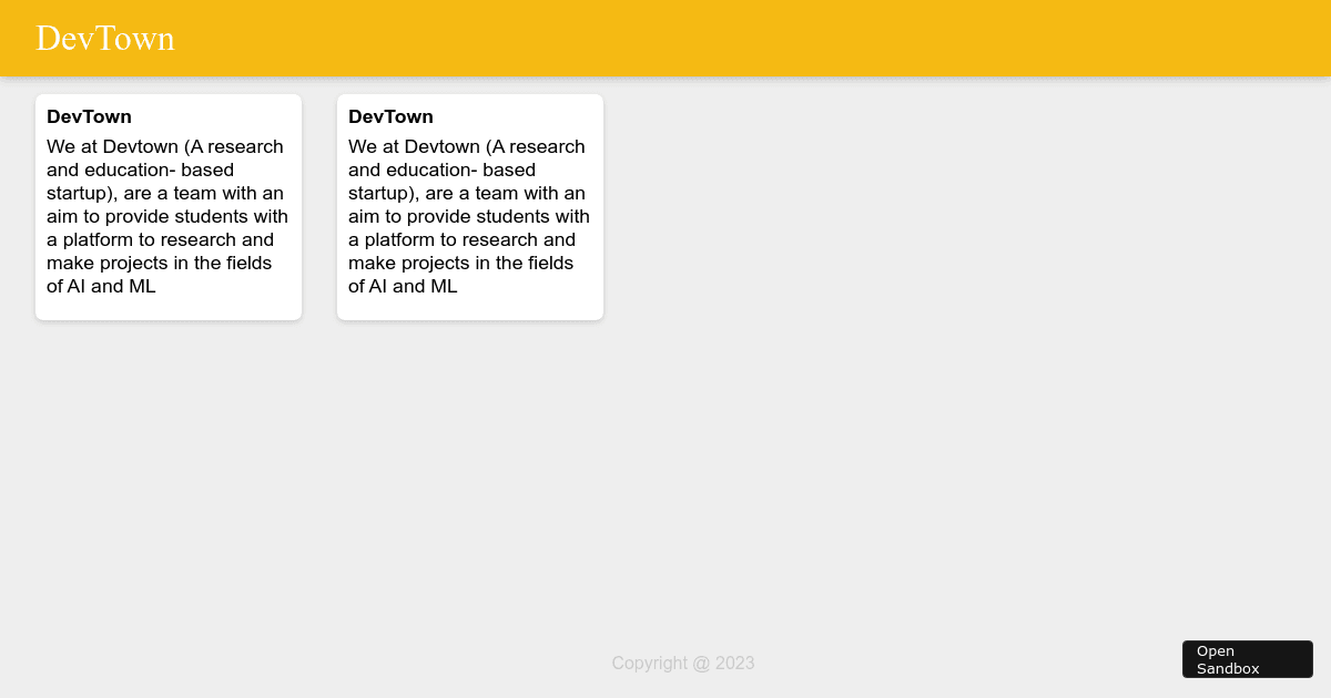 Pulkit Pandey Project Codesandbox 