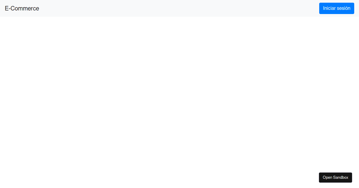 frontend-ecommerce - Codesandbox