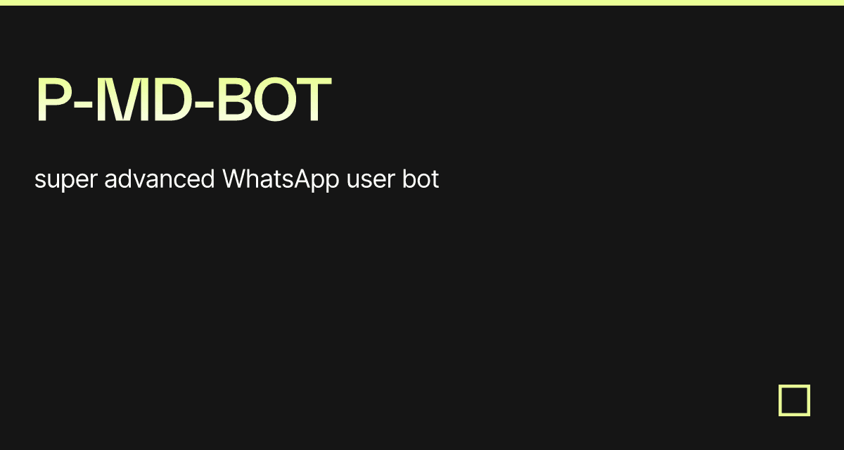 P-MD-BOT - Codesandbox