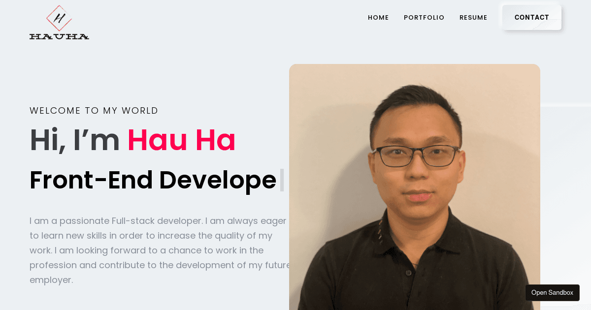 portfolio-web - Codesandbox