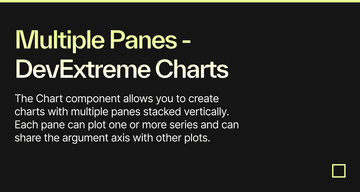 Multiple Panes - DevExtreme Charts - Codesandbox