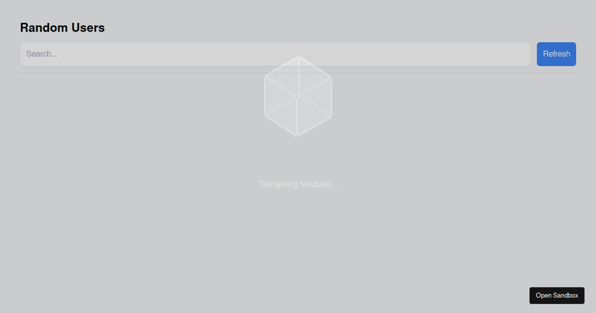 MoJo Active Code Examples - Codesandbox