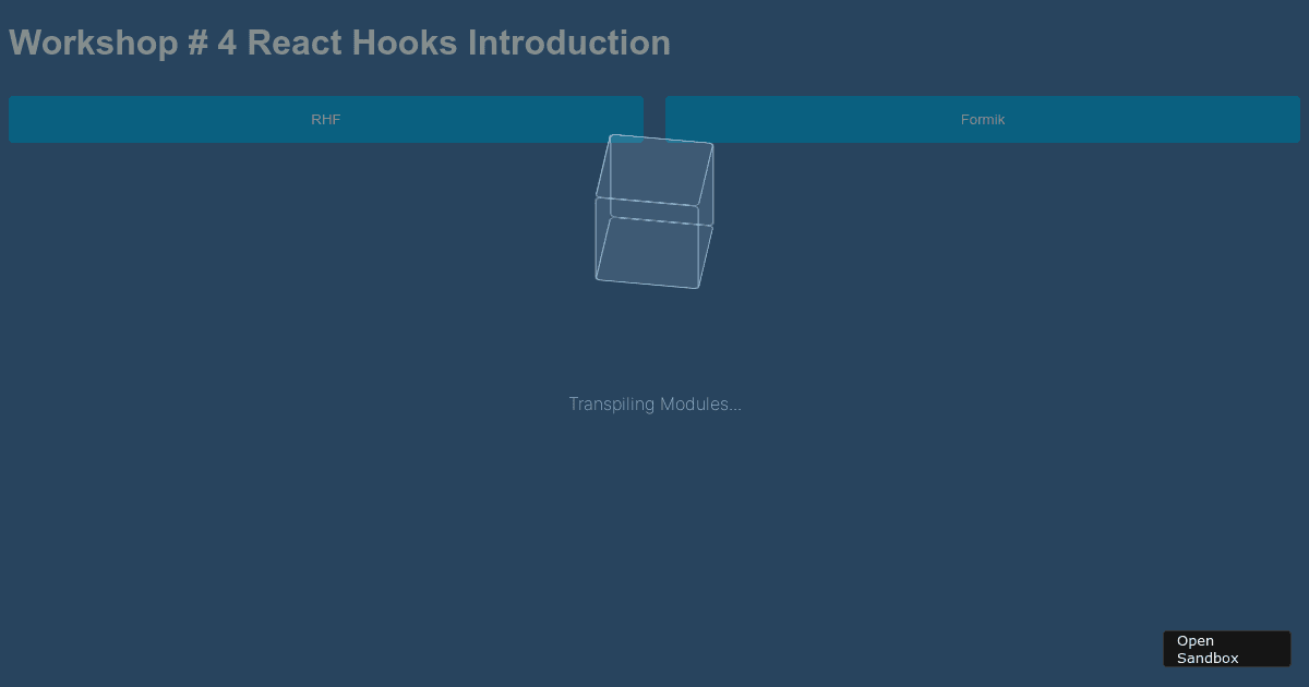 workshop-function-components-template - Codesandbox