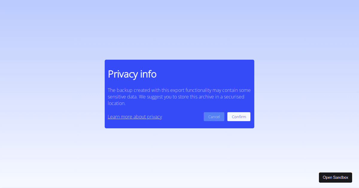 html/css template (forked) - Codesandbox