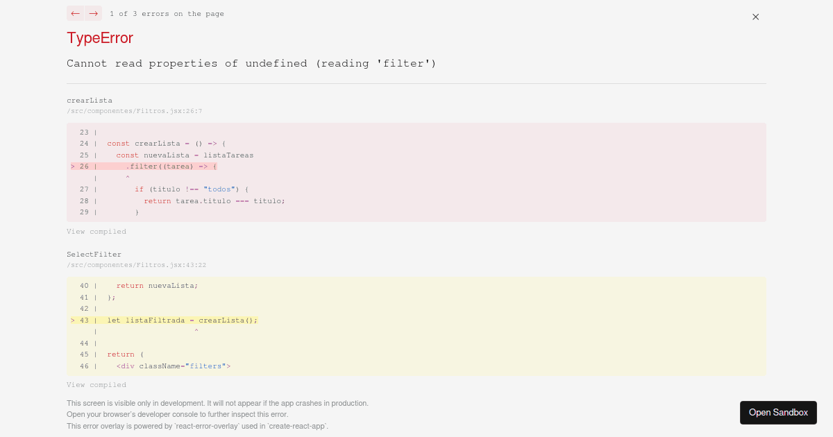 TAREAS V2.0 (forked) - Codesandbox