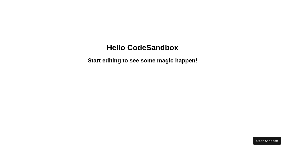 React Web Audio (forked) - Codesandbox