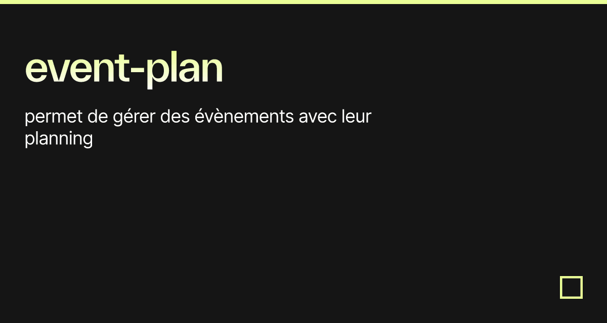 event-plan - Codesandbox