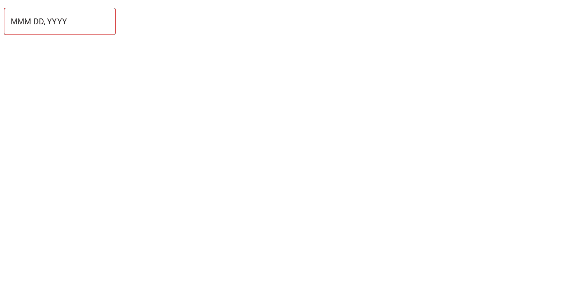 MUI DatePicker Custom Empty Placeholder Format - Codesandbox MUI DatePicker Custom Empty Placeholder Format - Codesandbox