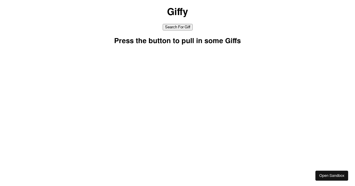 giffs - Codesandbox