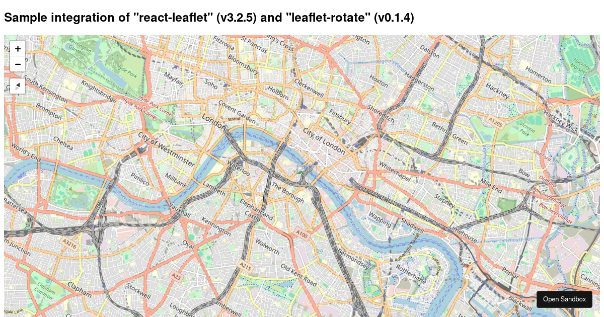 react-leaflet (forked) - Codesandbox
