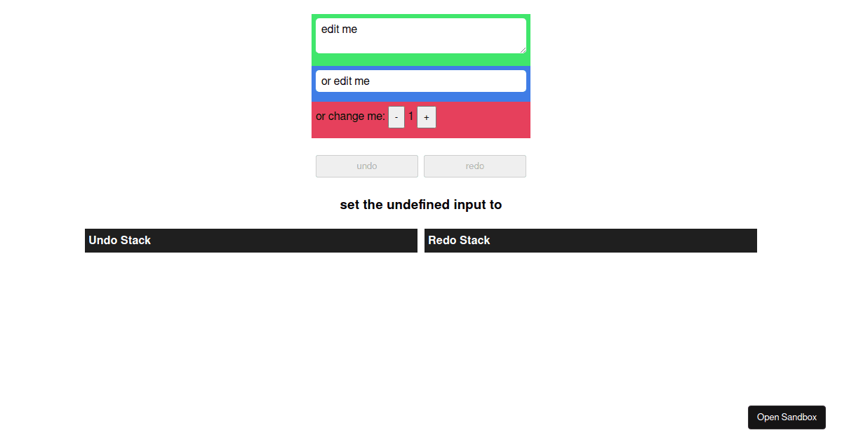 undo-visualization - Codesandbox