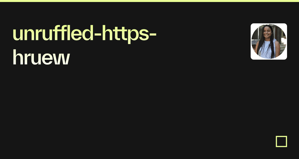 unruffled-https-hruew - Codesandbox