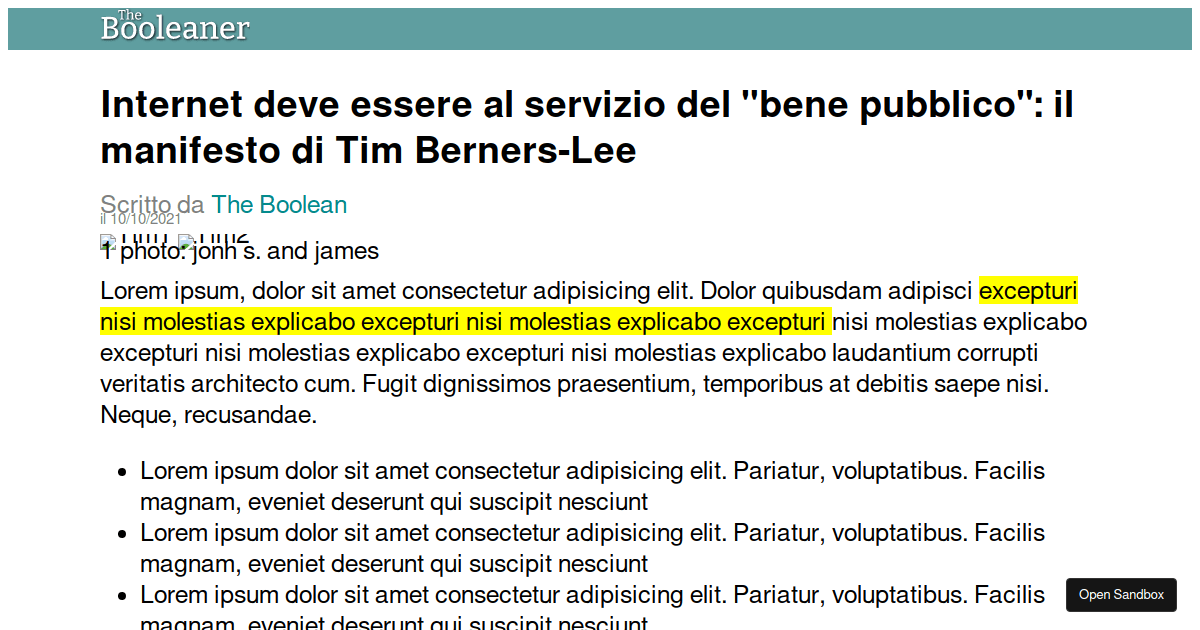 static - Codesandbox