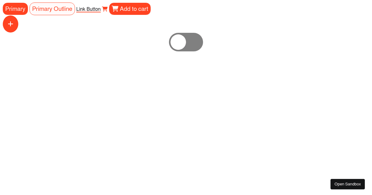 Buttons Codesandbox