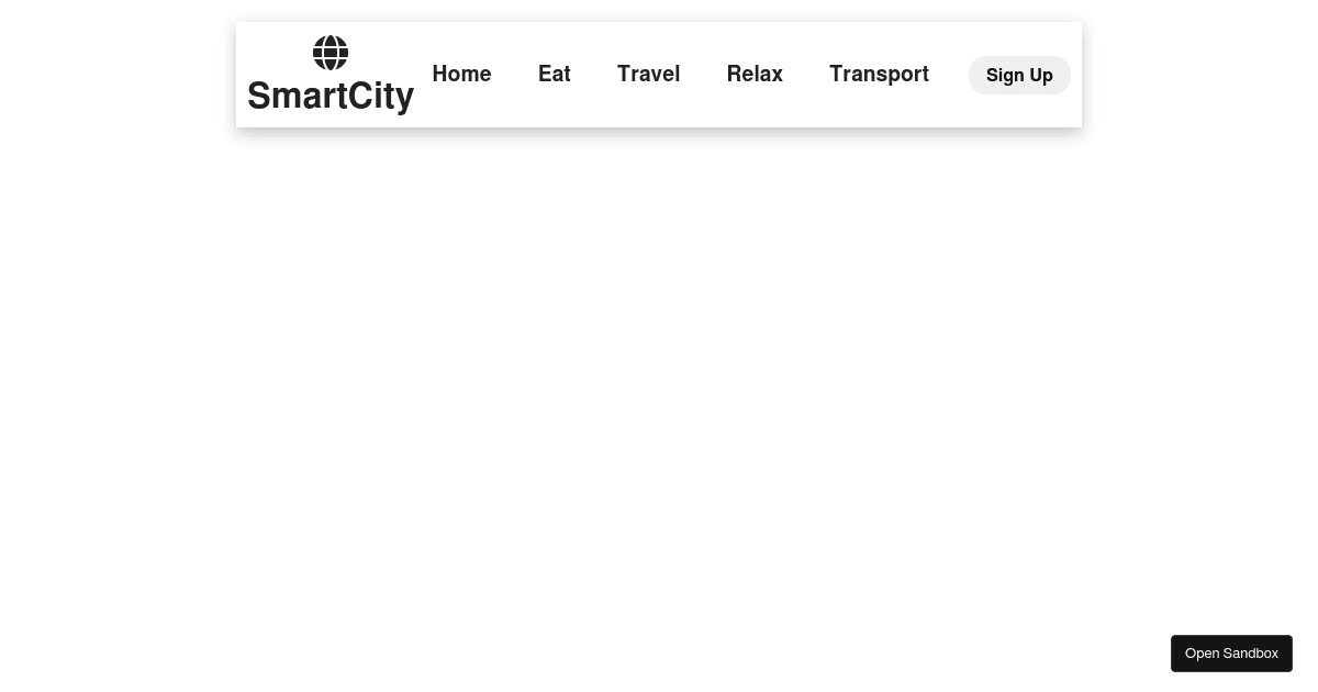 smart-city-website - Codesandbox