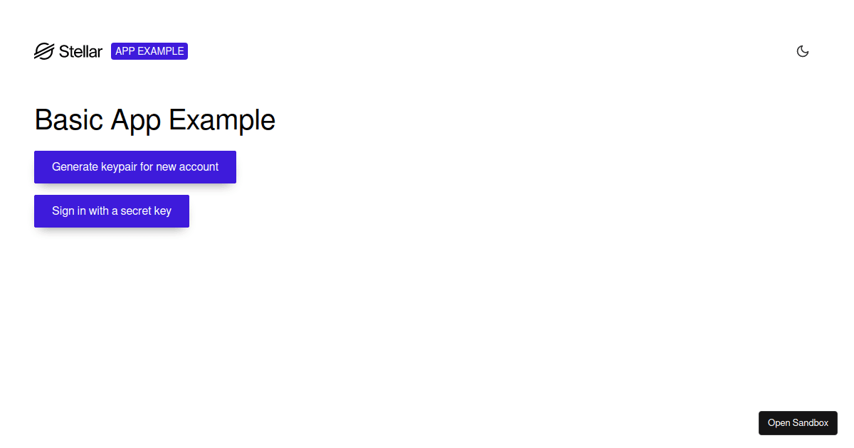 stellar-build-app-example - Codesandbox stellar-build-app-example - Codesandbox