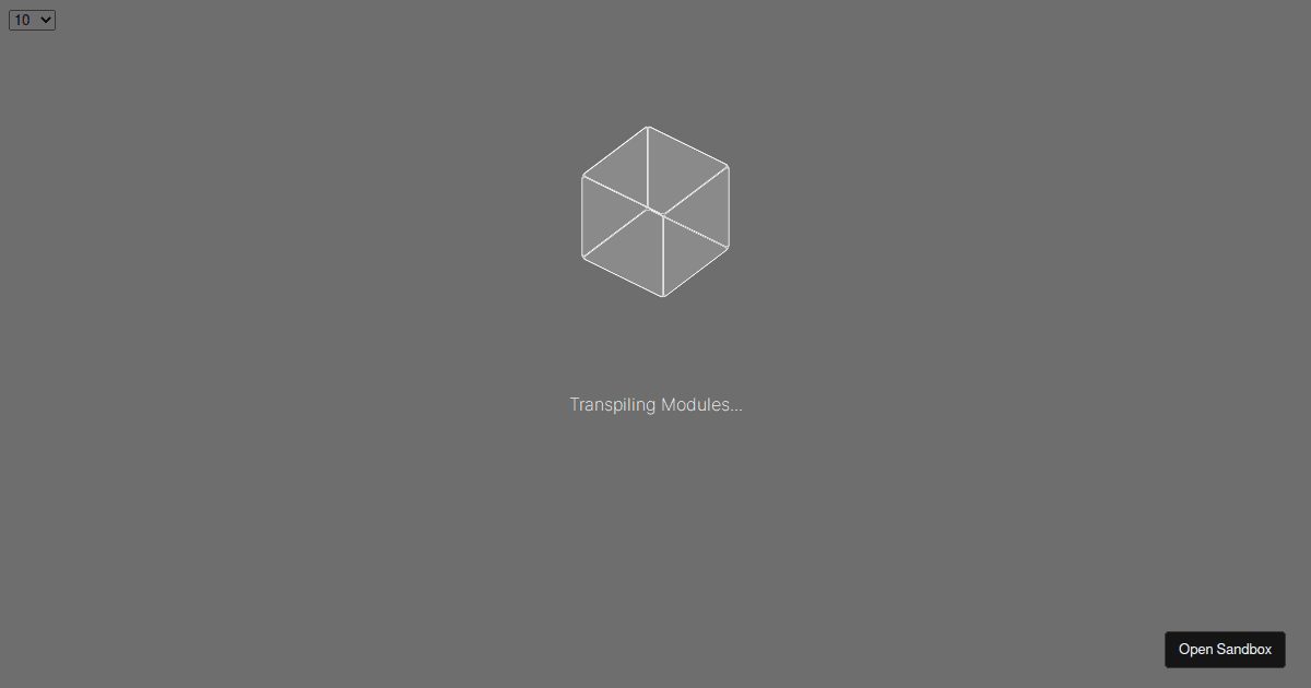 React Typescript Codesandbox 