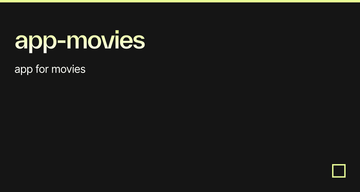 app-movies - Codesandbox