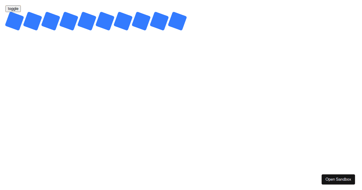 Framer Motion Performance Forked Codesandbox