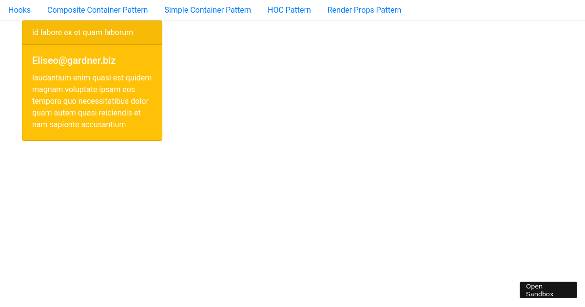react-patterns-with-redux (forked) - Codesandbox
