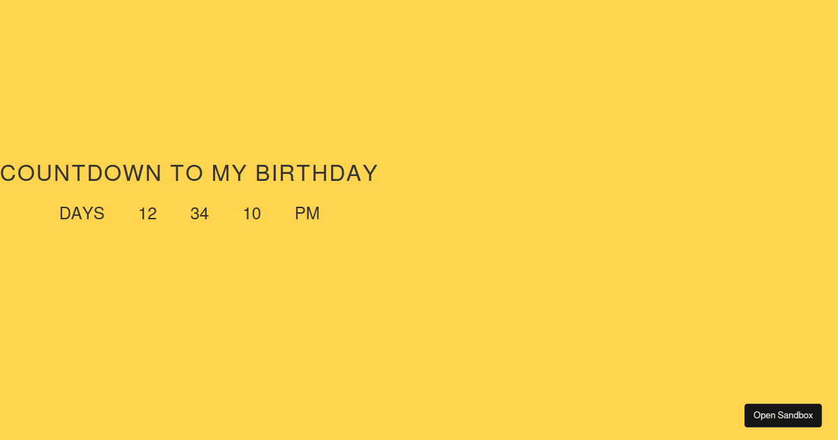 Digital-clock - Codesandbox