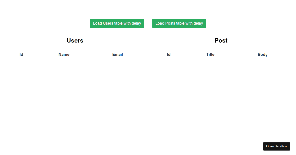 WIP: Vue Promise Tracker (two areas) - Codesandbox