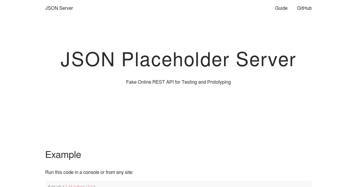 json-placeholder-server - Codesandbox