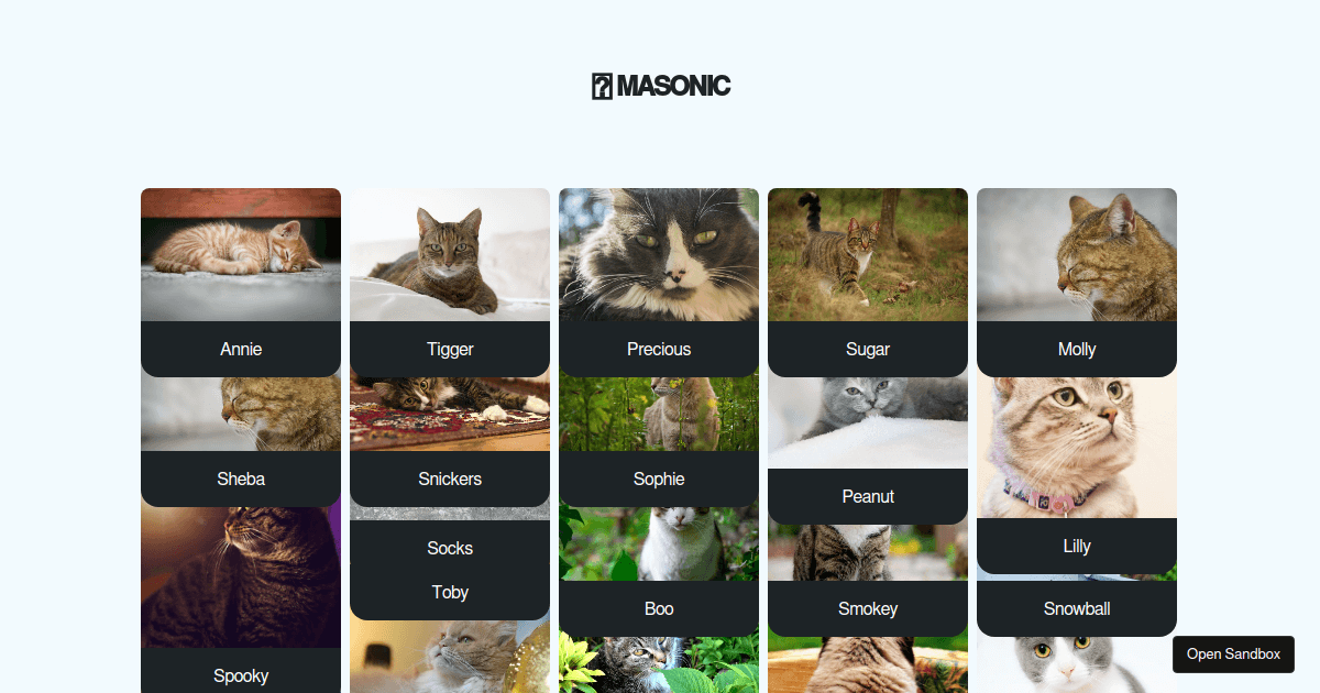 masonic-example - Codesandbox