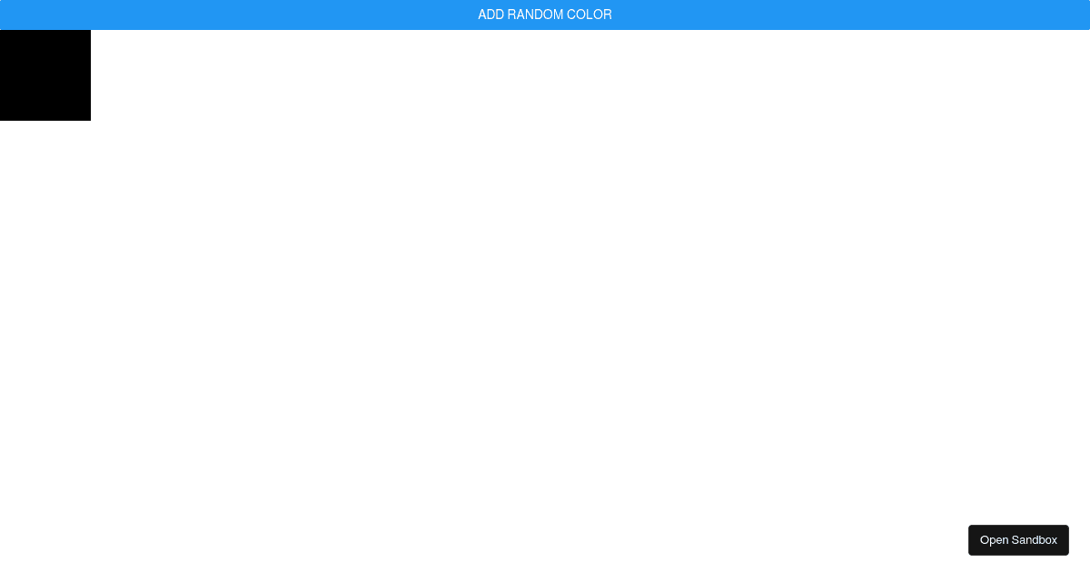 React Native Web Forked Codesandbox