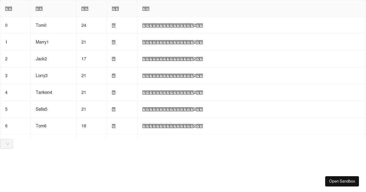ant-virtual-table (forked) - Codesandbox