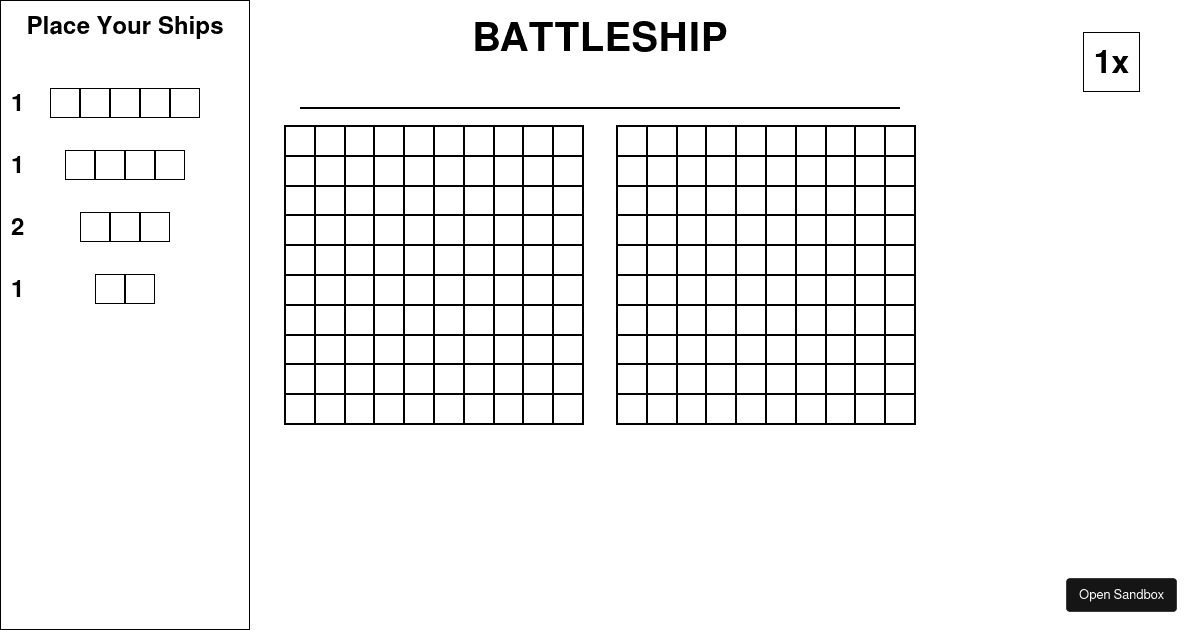 avajscript/Battleship - Codesandbox