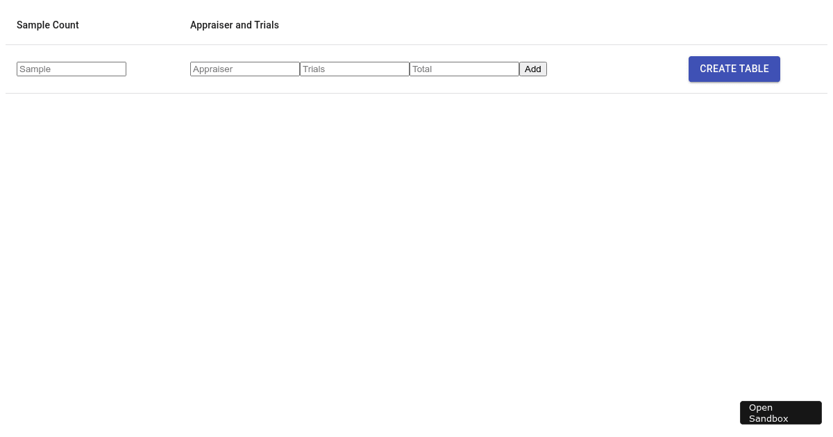 nehav9311/React-Table-generation - Codesandbox nehav9311/React-Table-generation - Codesandbox