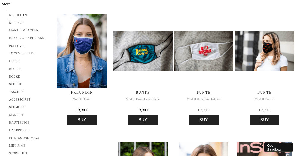 Tipser Elements Store Forked Codesandbox