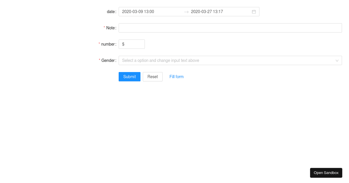 Form methods - Ant Design Demo - Codesandbox