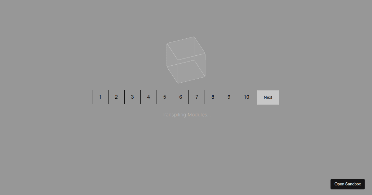 pagination - Codesandbox