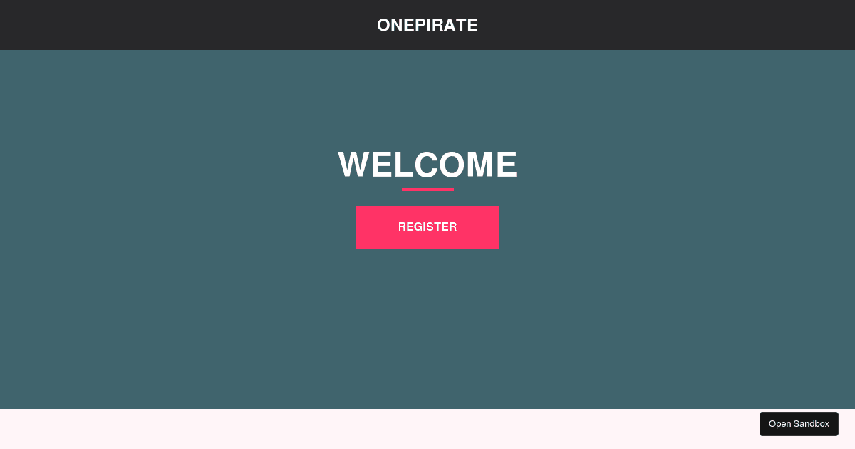 materialui-onepirate - Codesandbox