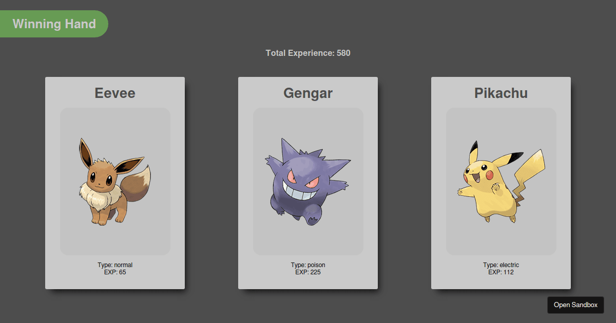 pokedex - Codesandbox